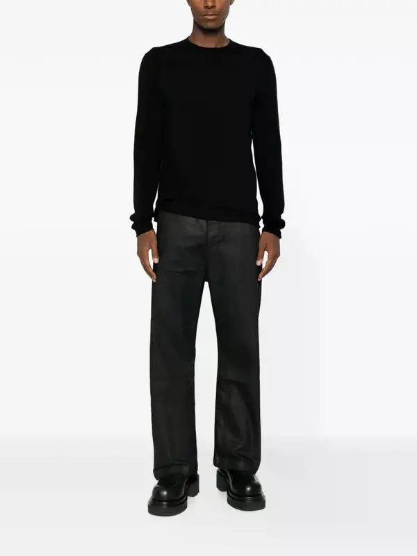 THOM KROM Exposed-seam Fine Knit Sweater
