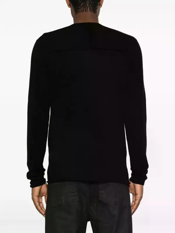 THOM KROM Exposed-seam Fine Knit Sweater