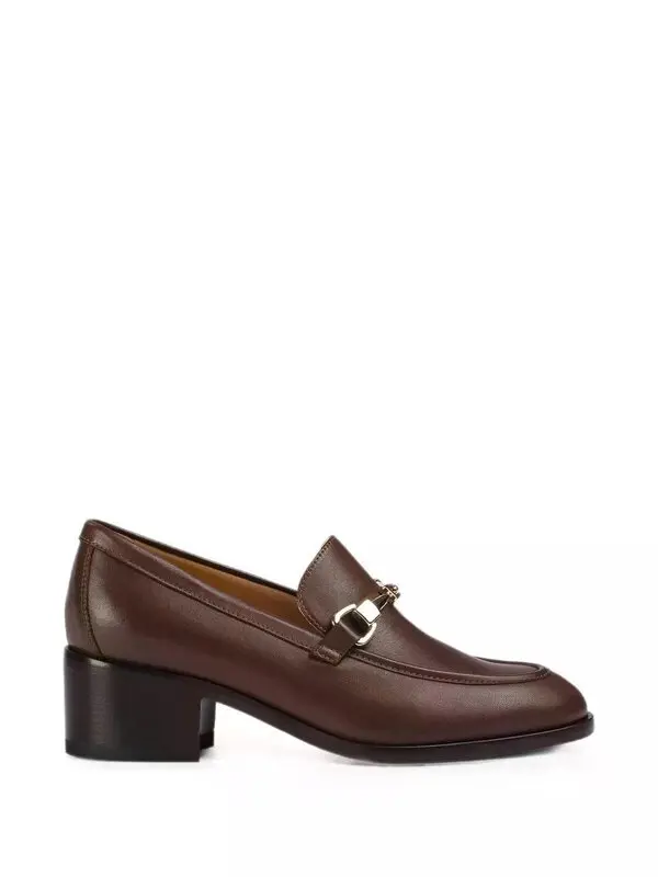 DOUCAL'S Horsebit Leather Loafers