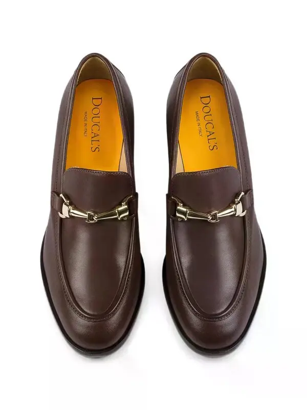 DOUCAL'S Horsebit Leather Loafers