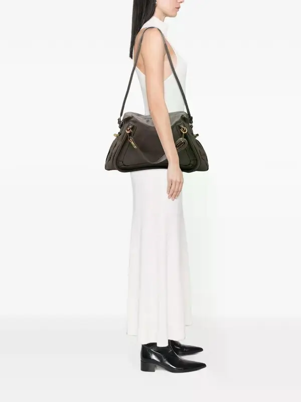 Chloé 2011 Large Leather Paraty Satchel - Brown