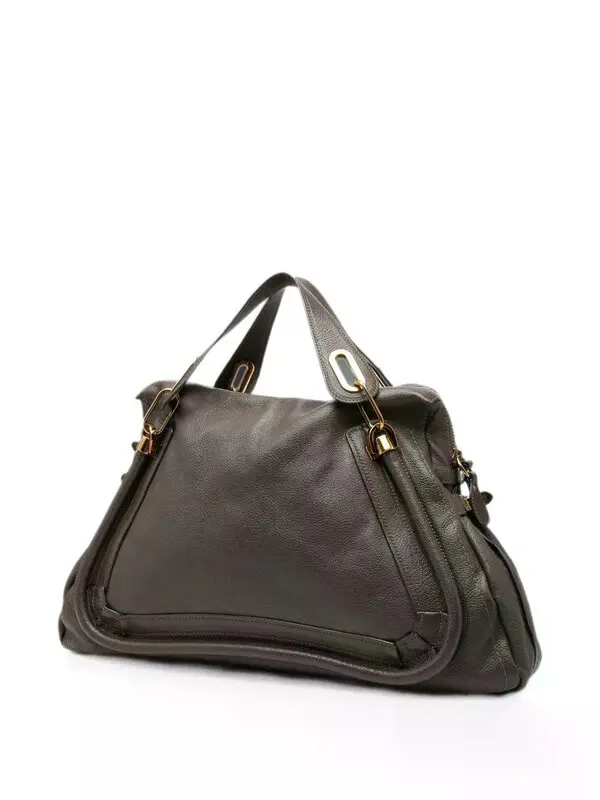 Chloé 2011 Large Leather Paraty Satchel - Brown