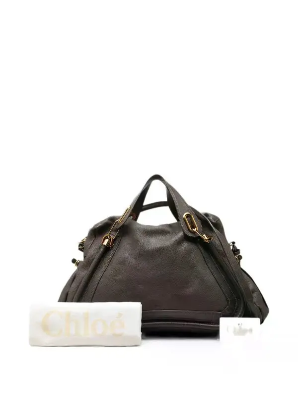 Chloé 2011 Large Leather Paraty Satchel - Brown