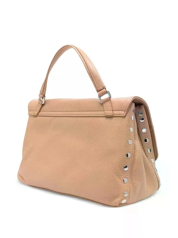 ZANELLATO Small Postina Leather Tote Bag - Brown