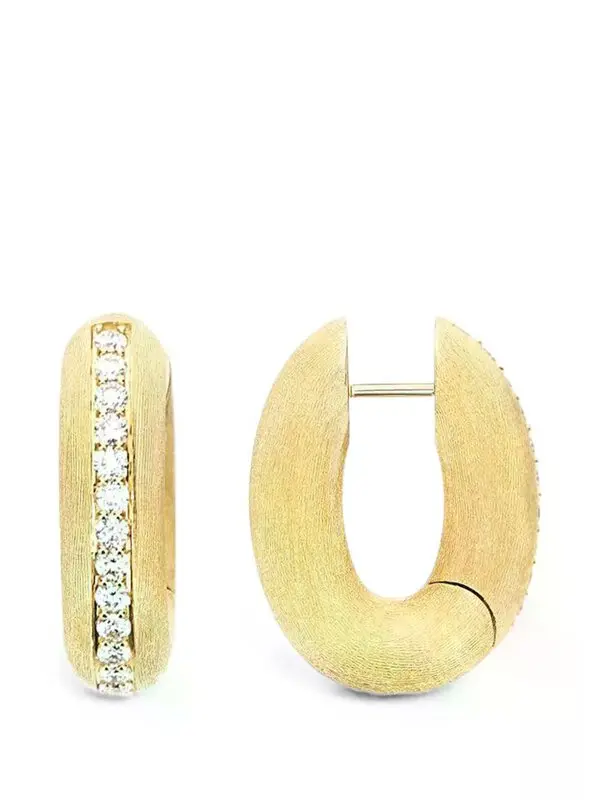 NANIS Libera Diamond Huggie Earrings