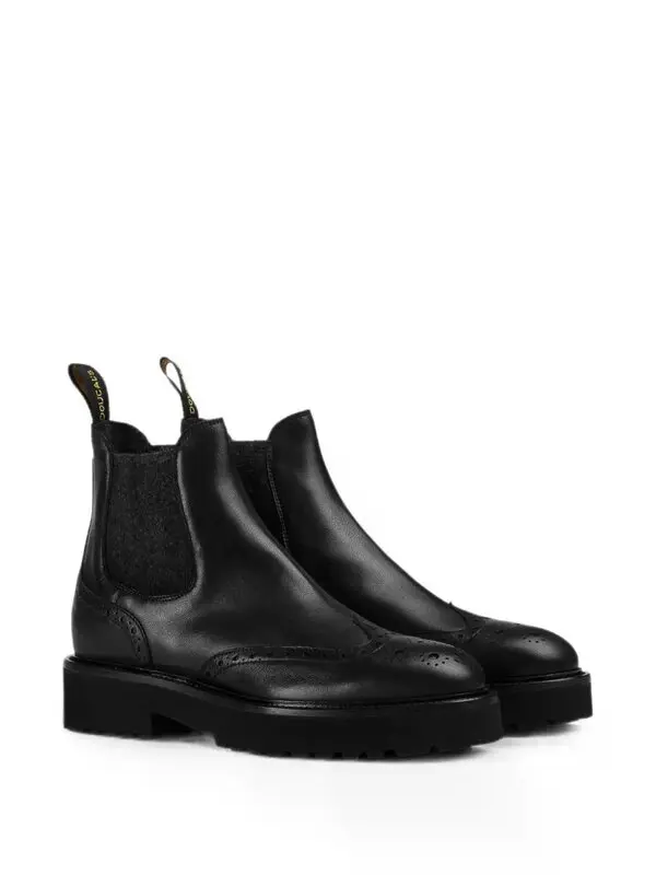 DOUCAL'S Brogue-detail Ankle Boots
