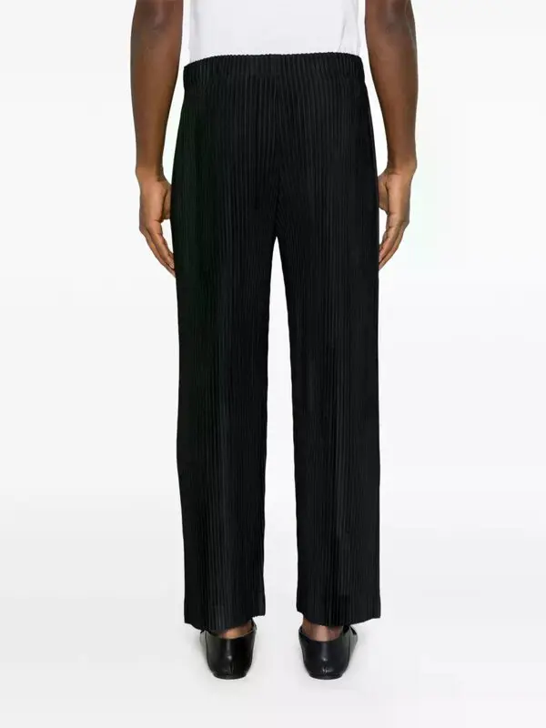 Issey Miyake Pleated Straight-leg Trousers