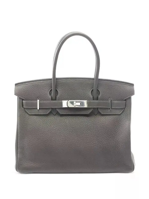 Hermès 30 Birkin Handbag - Grey