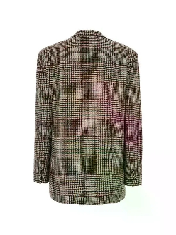 Federica Tosi Check-pattern Single-breasted Blazer