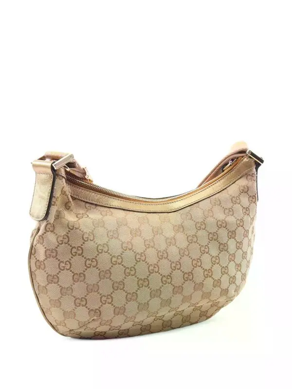 Gucci 2000s Gg Canvas Shoulder Bag - Neutrals