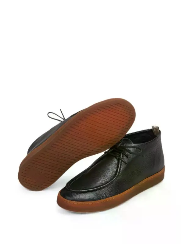 Officine Creative Ambrie Pebbled Leather Boots