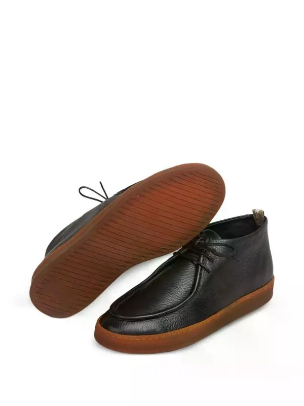 Officine Creative Ambrie Pebbled Leather Boots