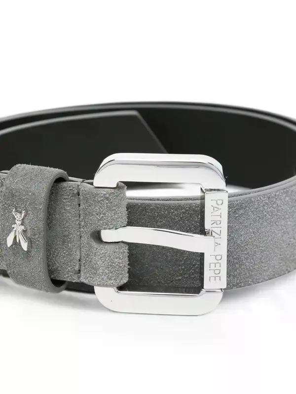 Patrizia Pepe Logo-detail Suede Belt
