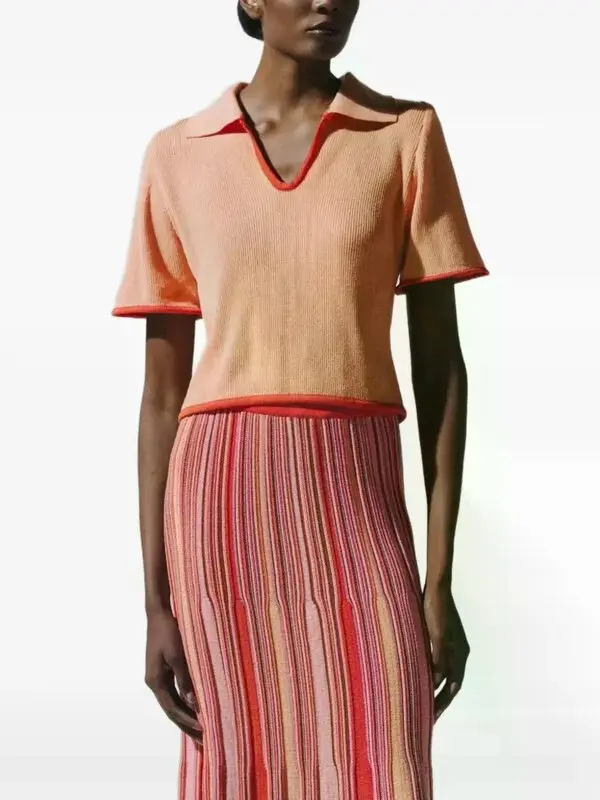 BAOBAB Carlotta V-neck Knit T-shirt