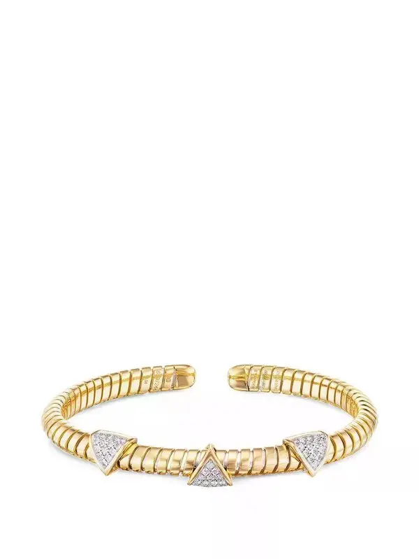 Marina B Trisolina Diamond Bracelet In 18k Yellow - Gold