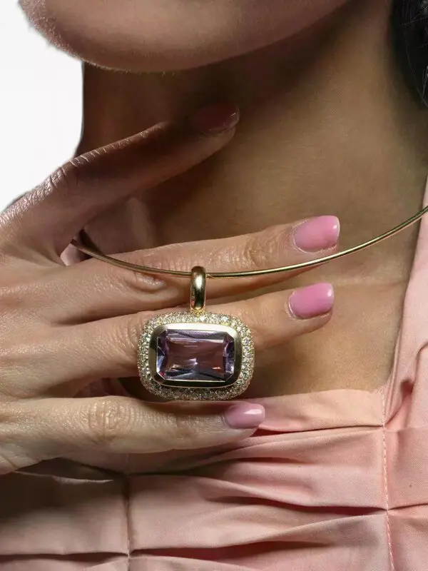 MASON & BOOKS Floret Amethyst Pendant