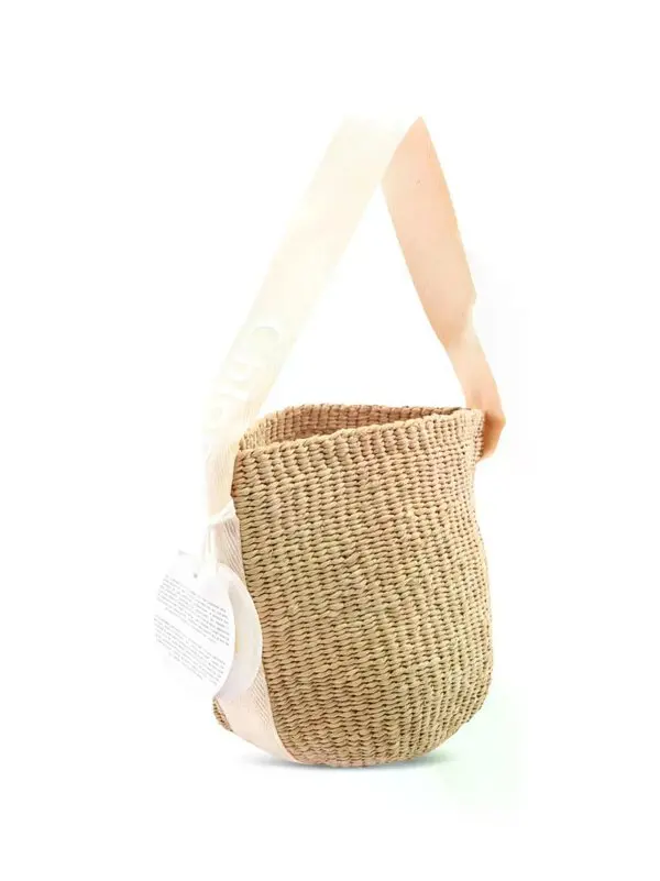 Chloé Woody Basket Bag - Neutrals