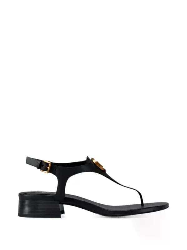 Michael Kors Mckenzie Logo Plaque Sandals