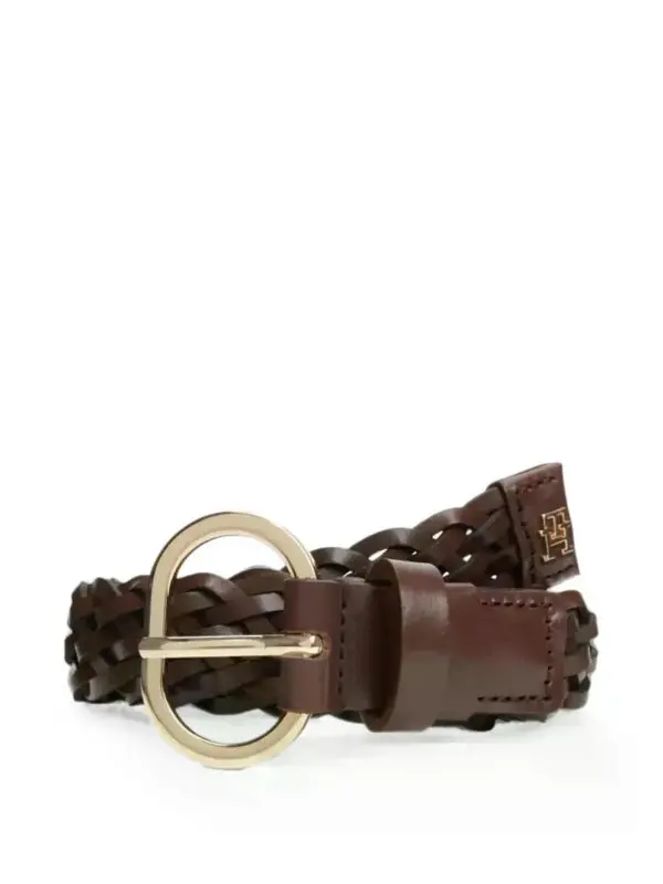 Tommy Hilfiger Interwoven Leather Belt