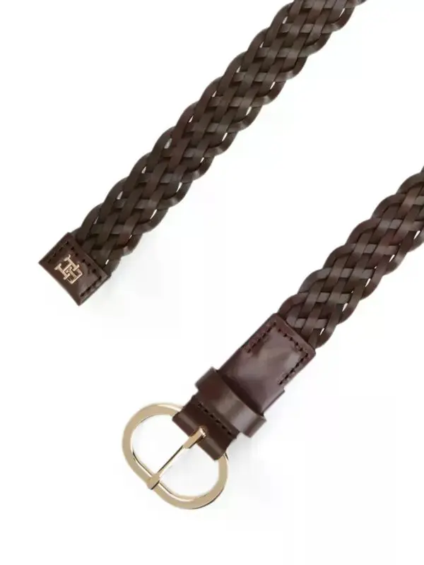 Tommy Hilfiger Interwoven Leather Belt