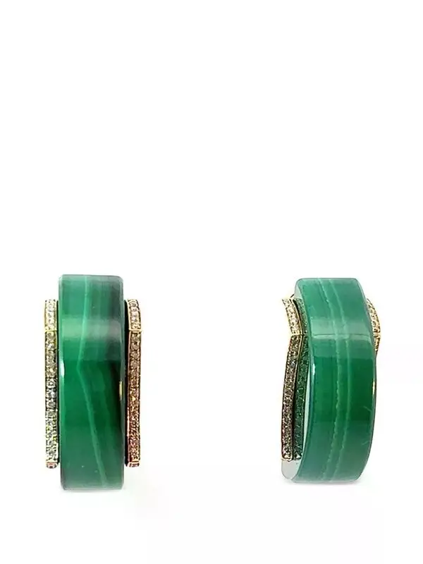 ALETTO BROTHERS Luna Diamond Earrings - Gold