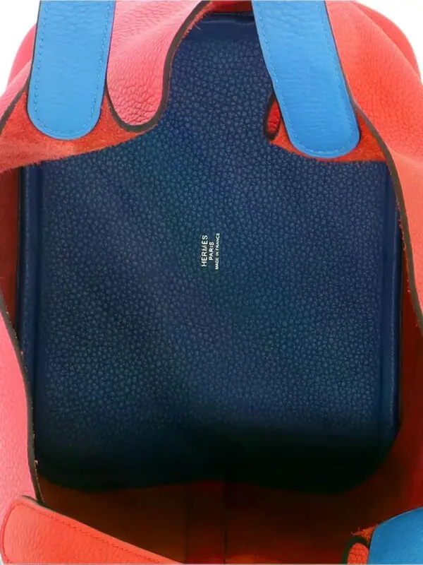 Hermès Casaque Picotin Lock Bag Clemence Mm Bucket Bag