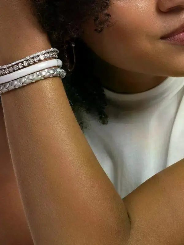 Roberto Demeglio Diamond Stretch Tennis Bracelet