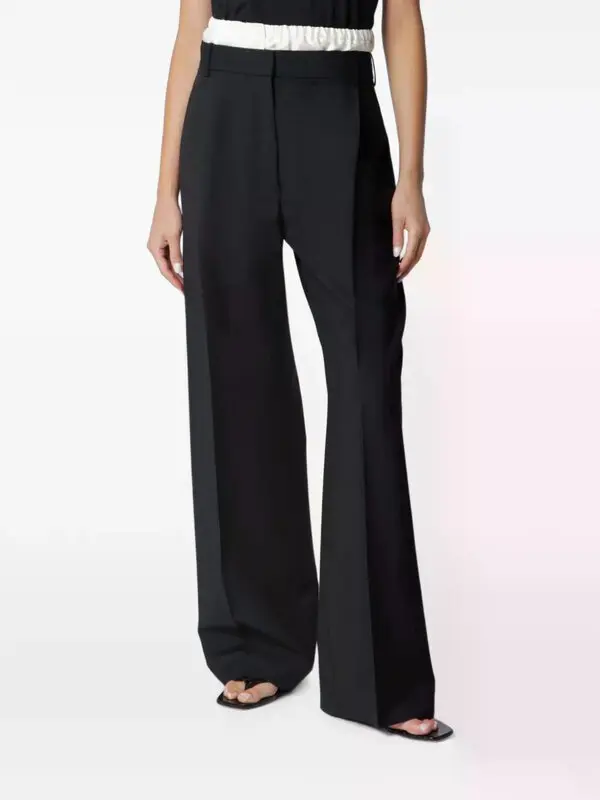 RÓHE Boxer-detailed Pleated Trousers
