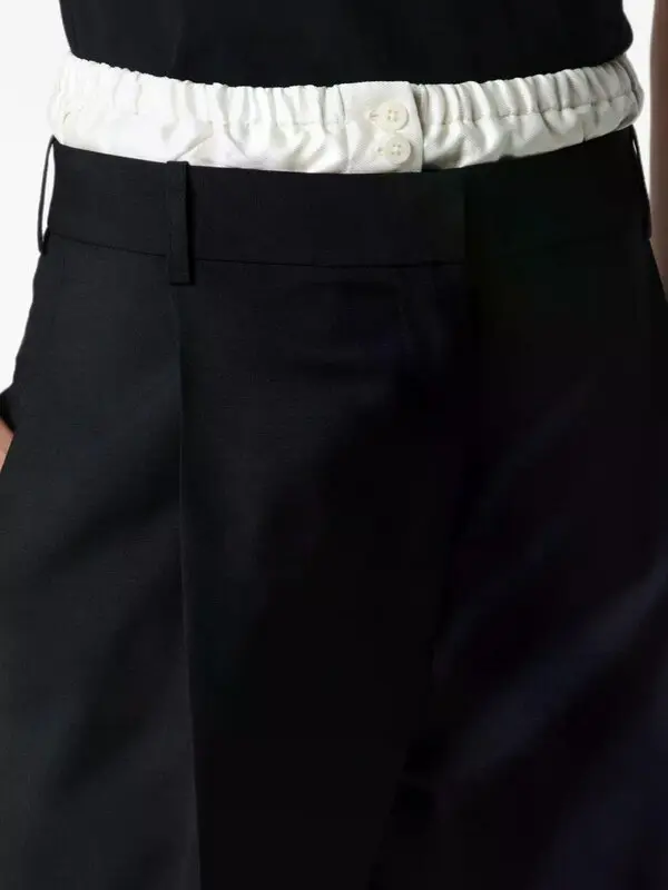 RÓHE Boxer-detailed Pleated Trousers