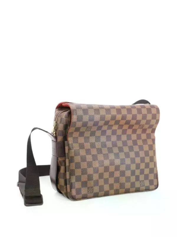 LOUIS VUITTON Naviglio Handbag Damier Crossbody Bag - Brown