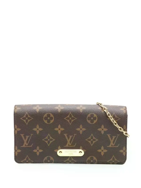 LOUIS VUITTON 2021-2026 Monogram Lily Wallet On Chain Satchel