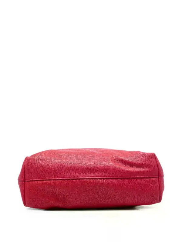 Prada Vitello Daino Open Convertible Tote Satchel