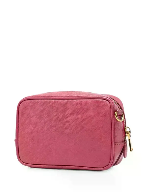 Prada Mini Saffiano Lux Camera Bag - Pink