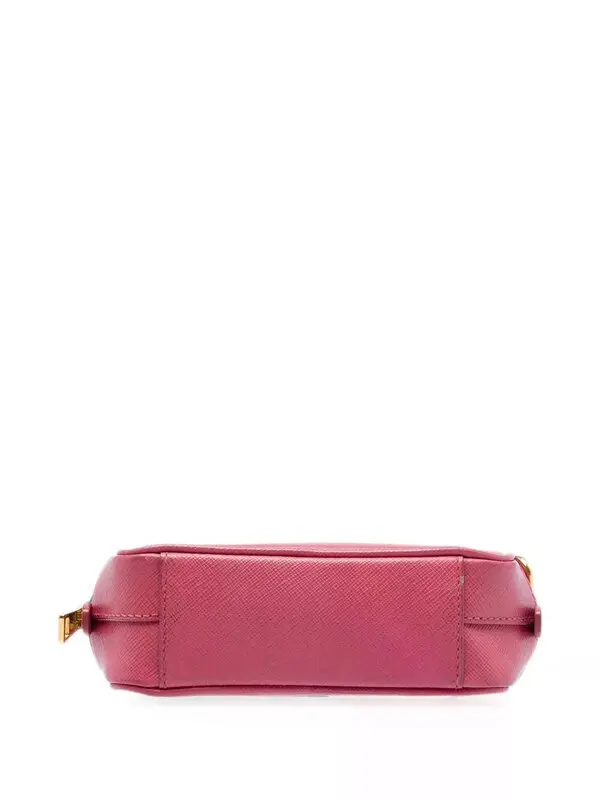 Prada Mini Saffiano Lux Camera Bag - Pink
