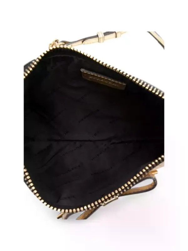 Burberry 2000-2017 Metallic Leather Peyton Bow Crossbody Bag