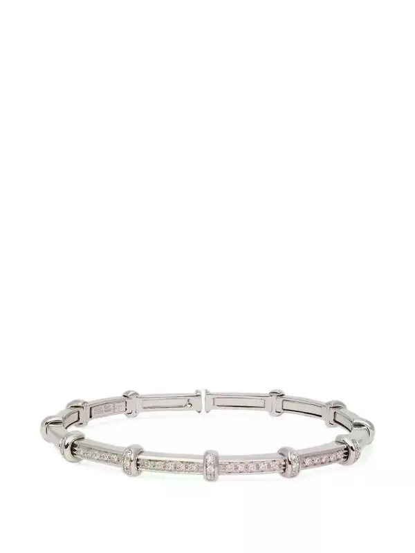 Sidney Garber Diamond Spring Bracelet