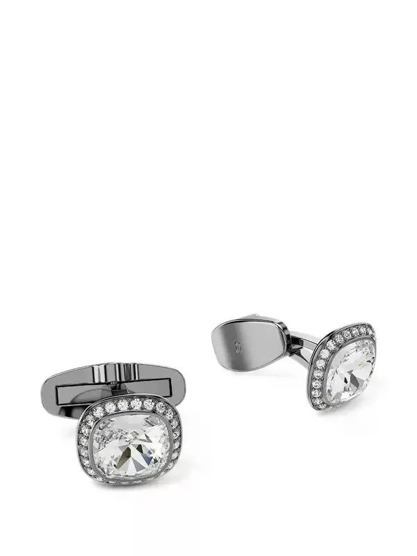 SWAROVSKI Una Angelic Crystal-embellished Cufflinks - Silver