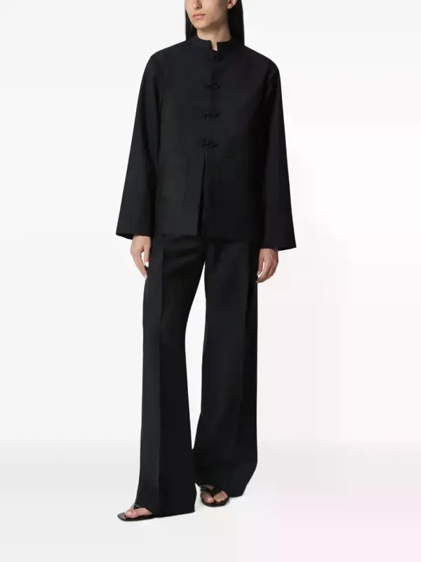 RÓHE Pankou-closure Jacket - Black