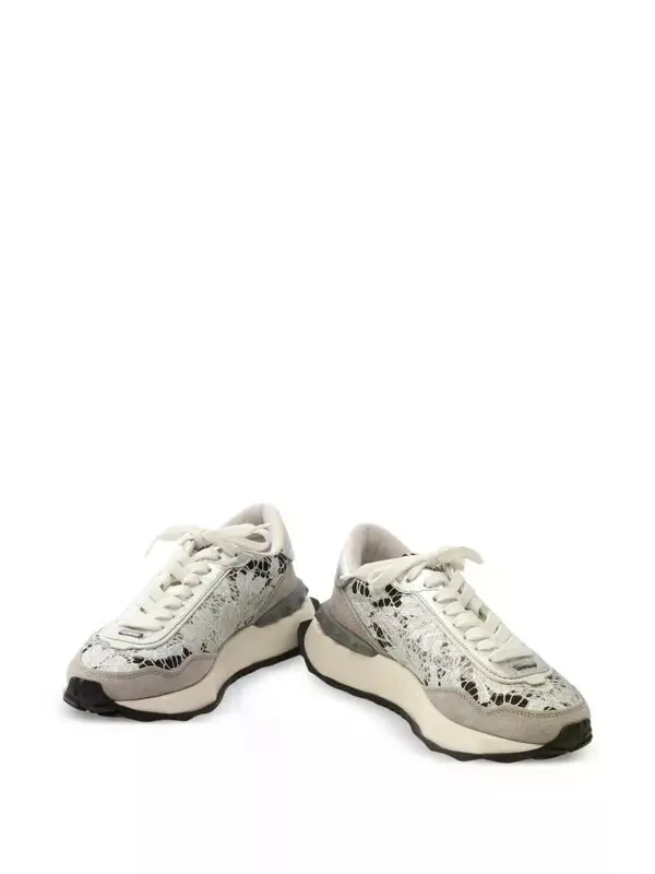 Valentino Garavani 2010s Race Runner Lace-panel Sneakers