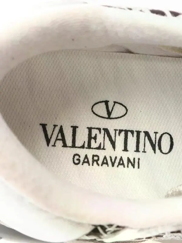 Valentino Garavani 2010s Race Runner Lace-panel Sneakers