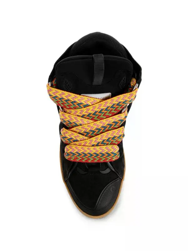 LANVIN Curb Sneakers - Black