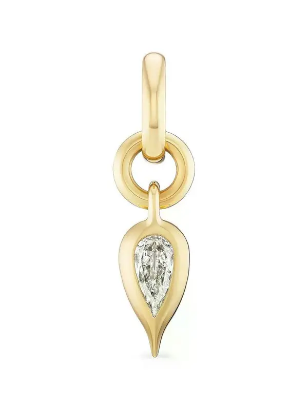UNIFORM OBJECT 18k Yellow Carriage Diamond Pendant - Gold