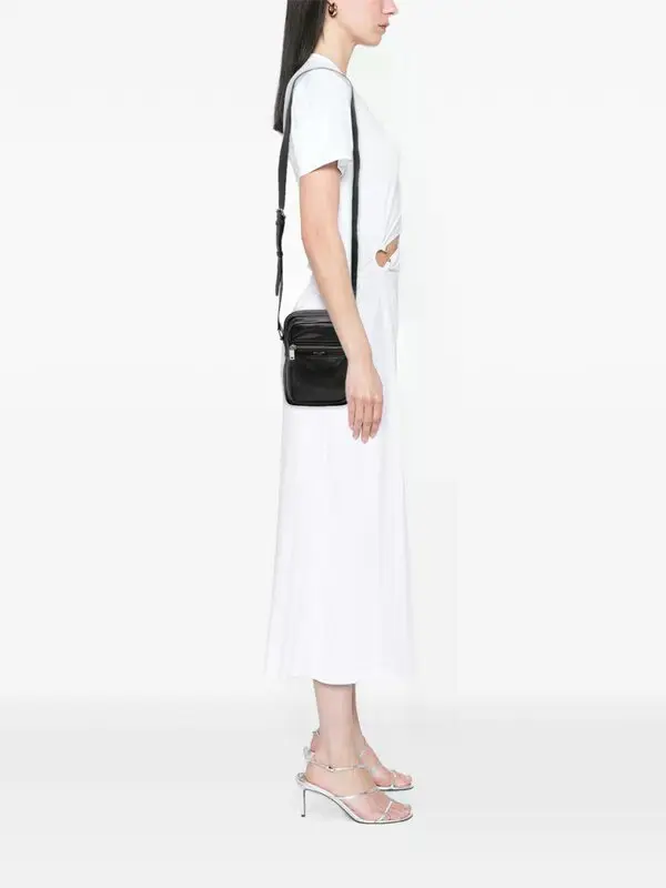 Saint Laurent 2023 Leather Sid Messenger Bag Crossbody Bag