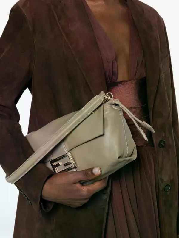 Fendi Medium Baguette Leather Shoulder Bag
