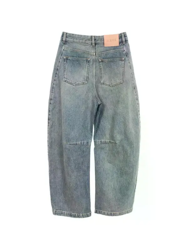 Loewe 2010s Anagram Barrel Jeans