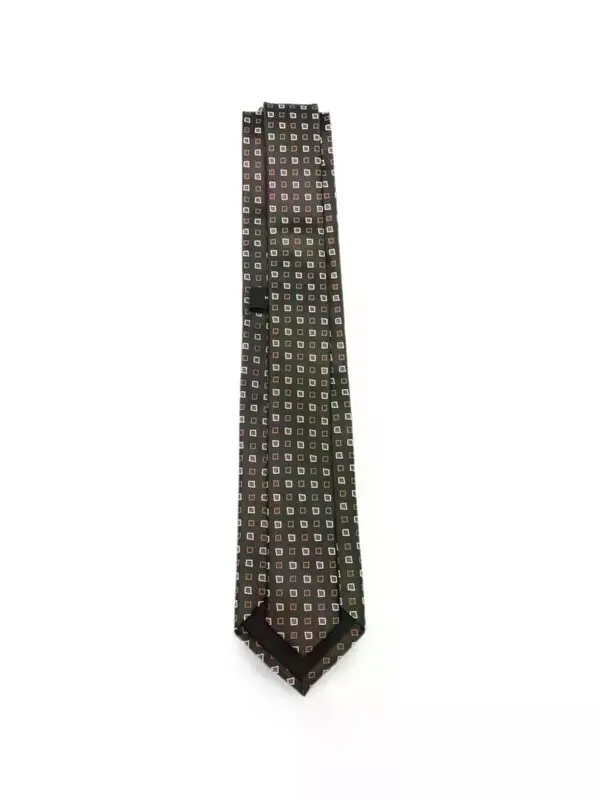 BOSS Geometric-pattern Tie