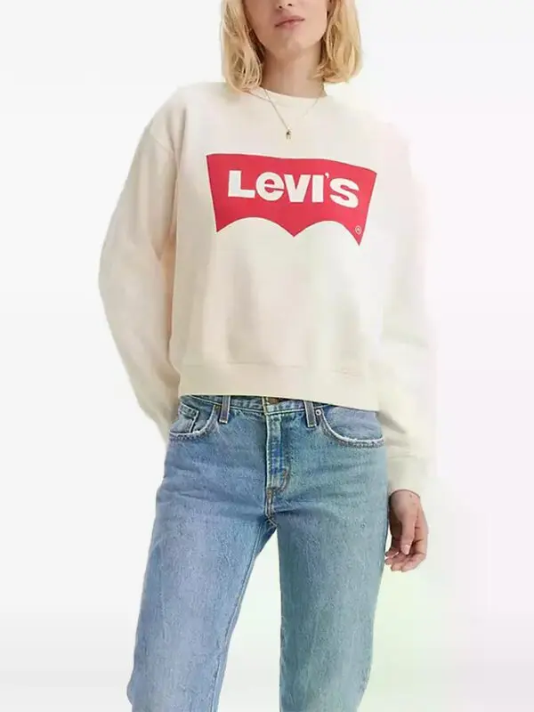 LEVI'S Graphic Logo Print Crewneck Sweatshirt