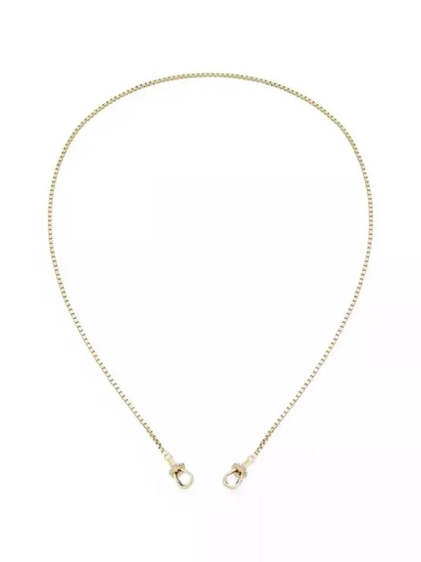 Loraida Iridescent Diamond Chain Necklace