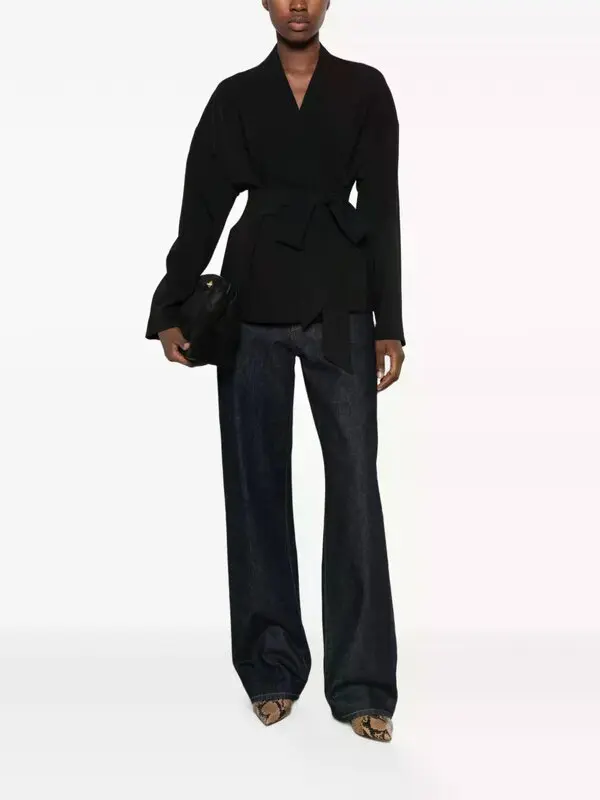 Alberta Ferretti Belted Jacket