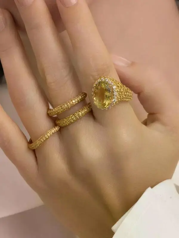 STEFERE Multi-stones Ring